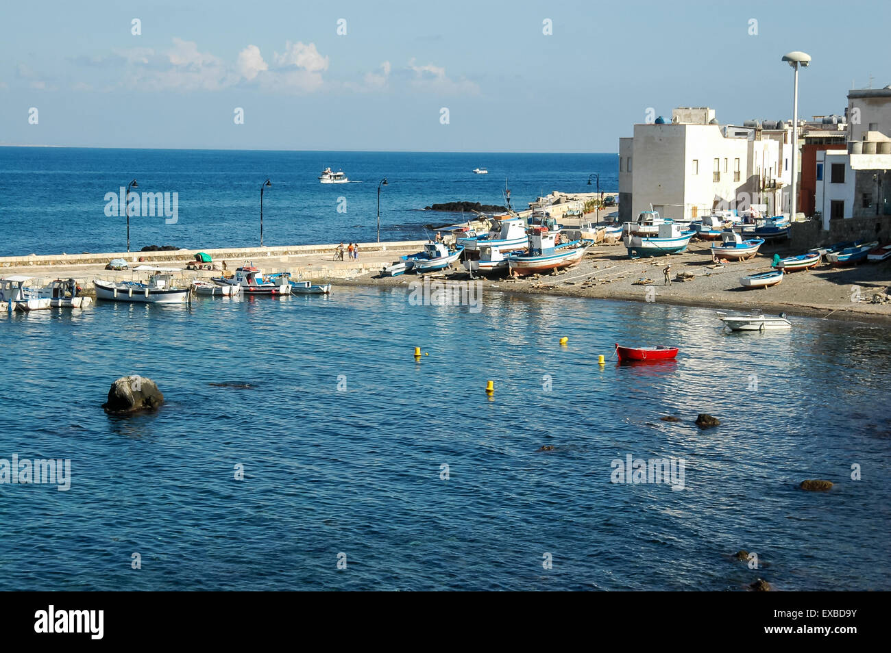 Picture View of Egadi Island Stock Photo - Alamy