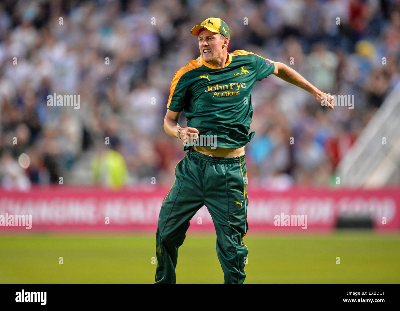 Nottingham, UK. 10th July, 2015. Natwest T20 Blast. Nottinghamshire ...