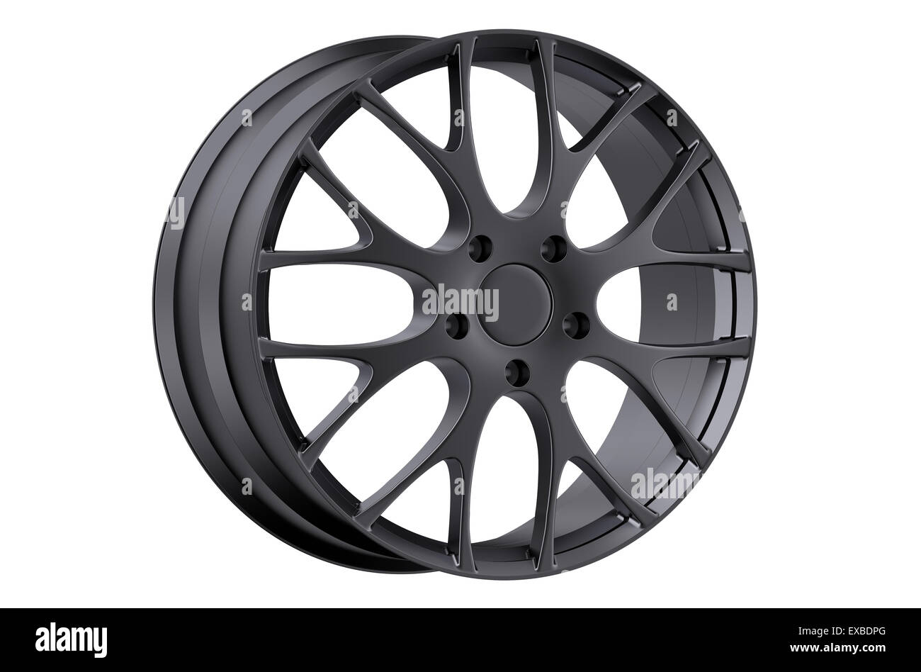 car rim isolated on white background Stock Photo - Alamy