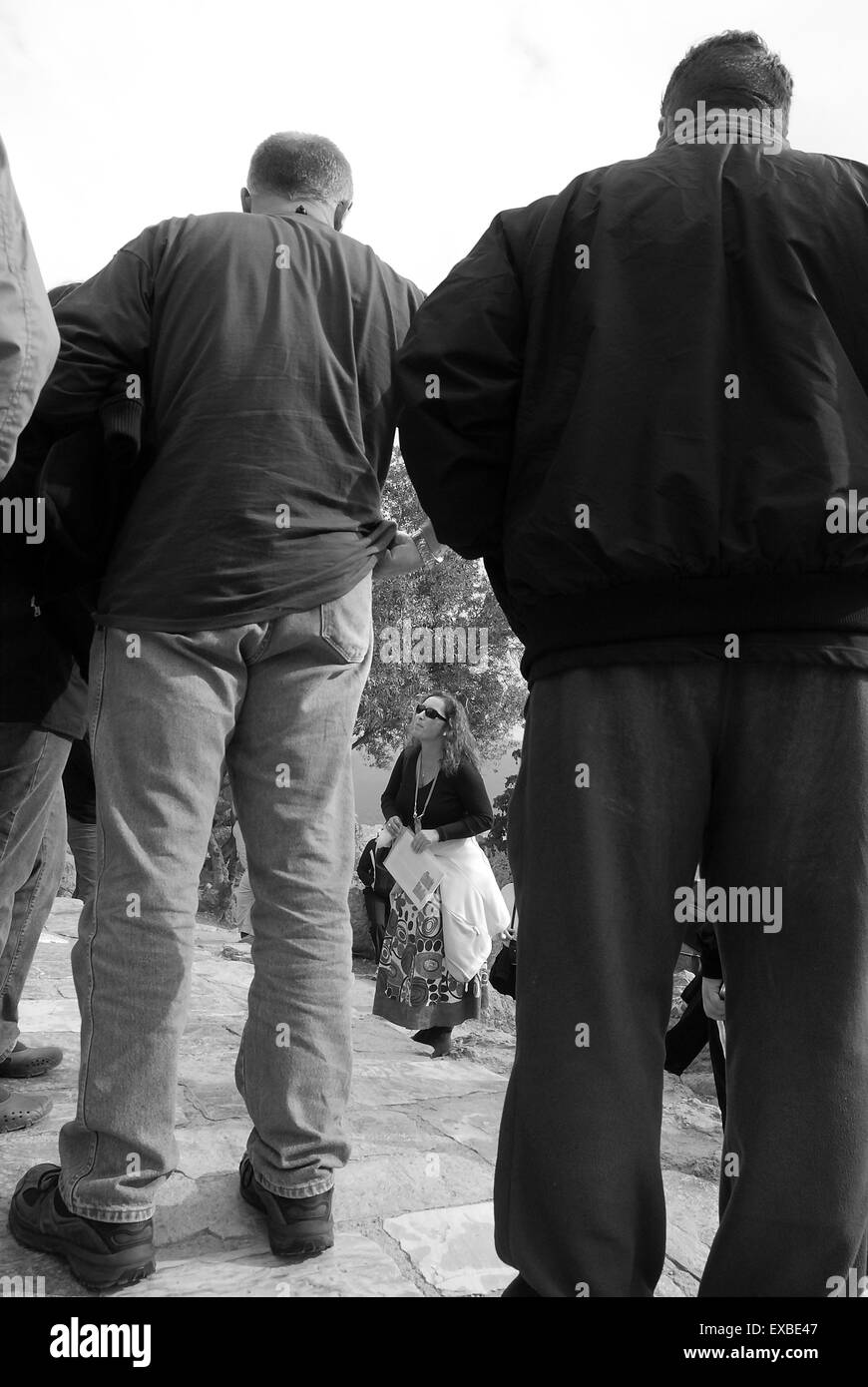 Tourists location Black and White Stock Photos & Images - Alamy