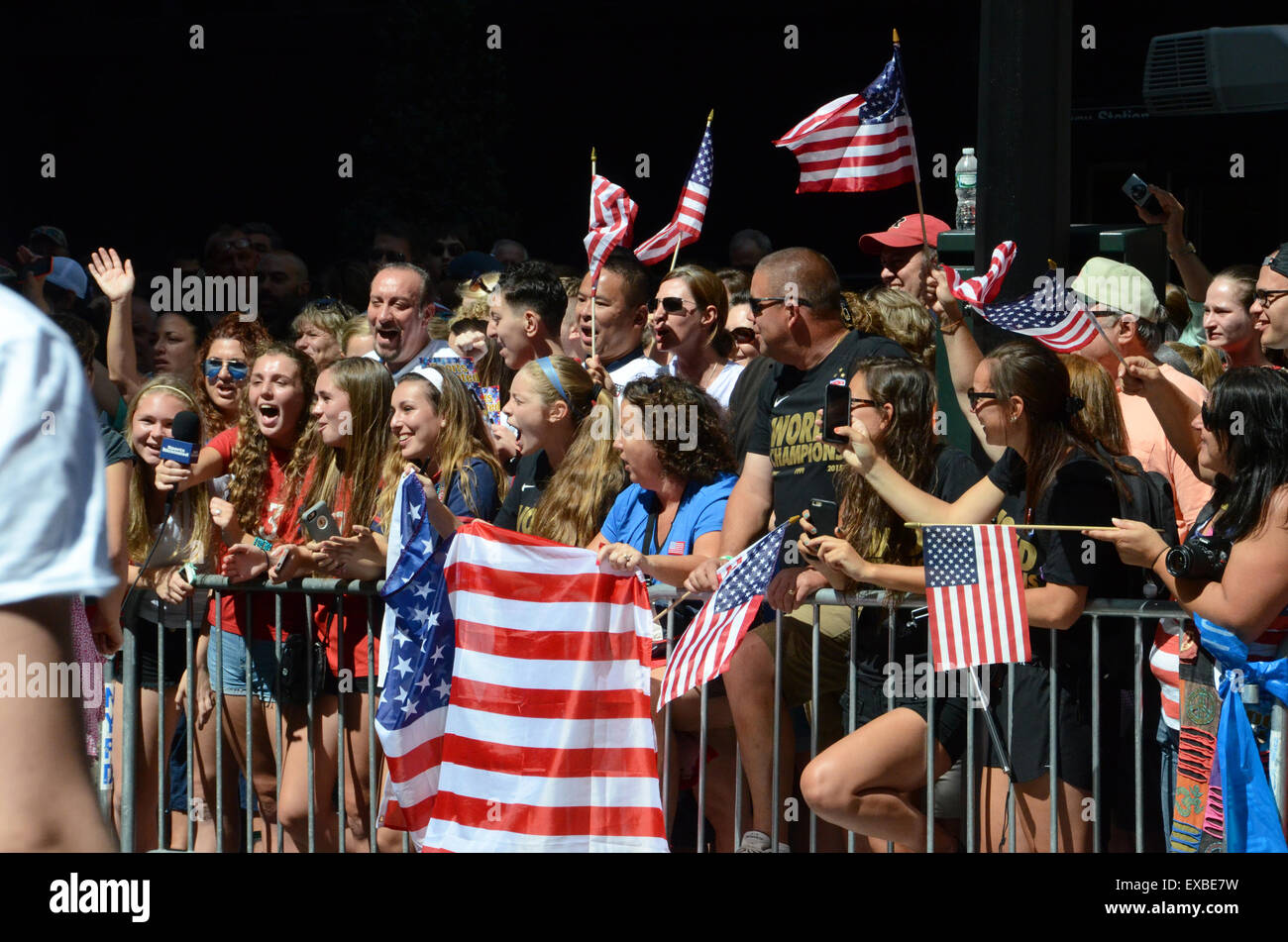 World cup parade new york hi-res stock photography and images - Alamy