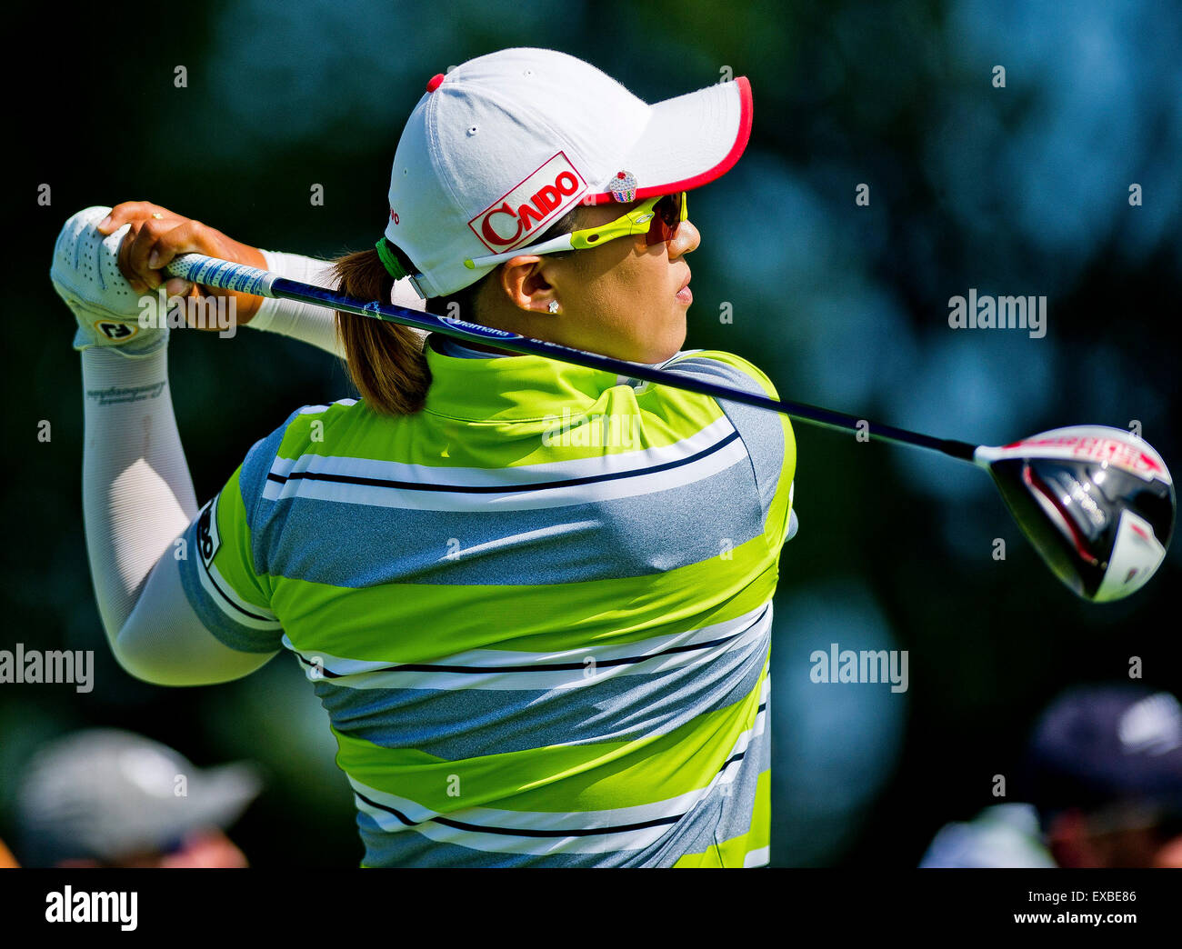 Lancaster, Pennsylvania, USA. 10th July, 2015. July 10, 2015 : Amy Yang ...