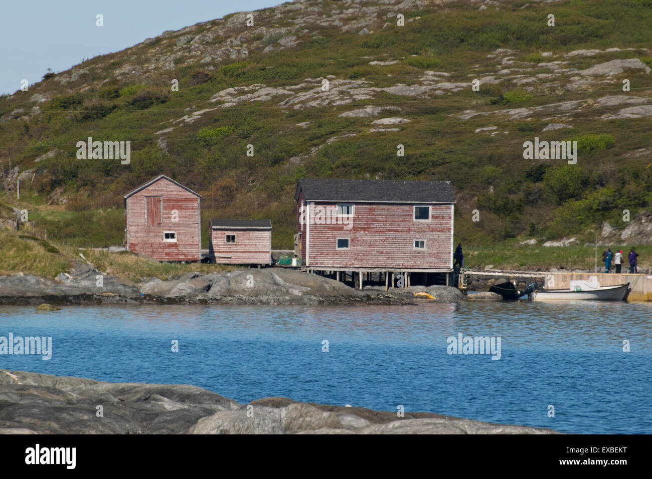 Buildings along newfoundland coast hi-res stock photography and images ...
