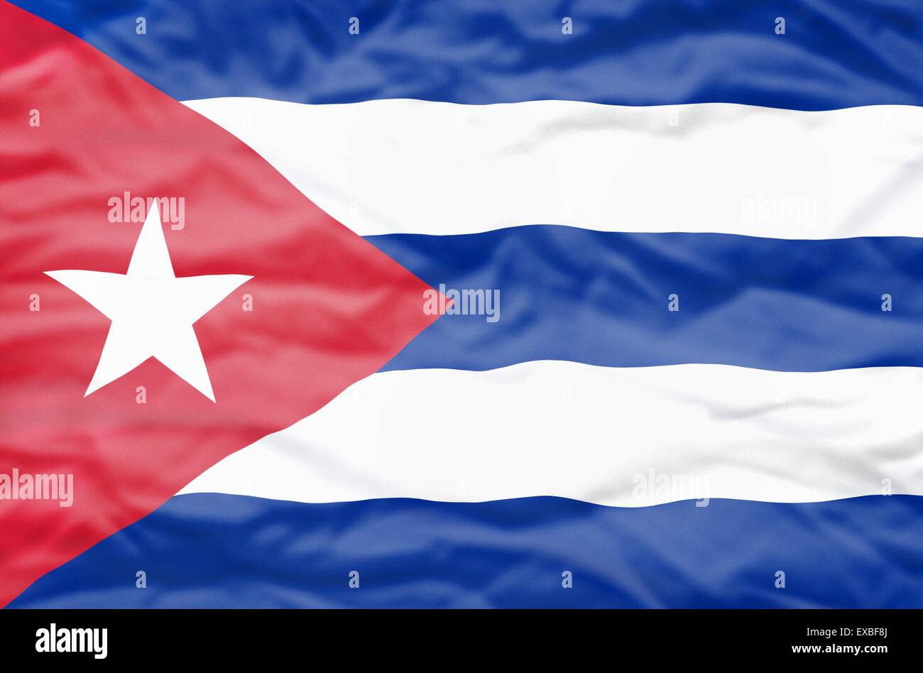 Wavy cuban flag hi-res stock photography and images - Alamy