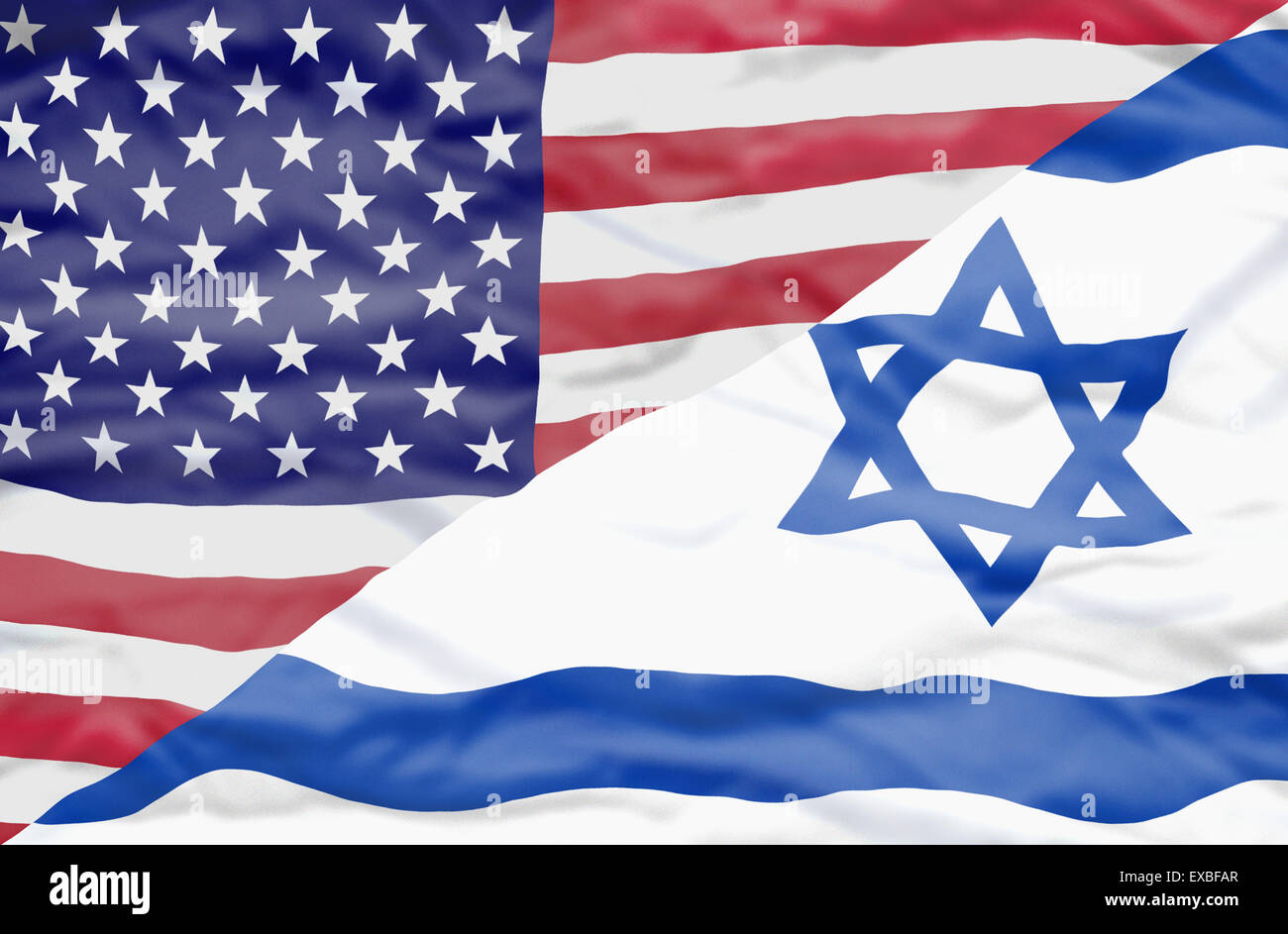 Israel america flag hi-res stock photography and images - Alamy