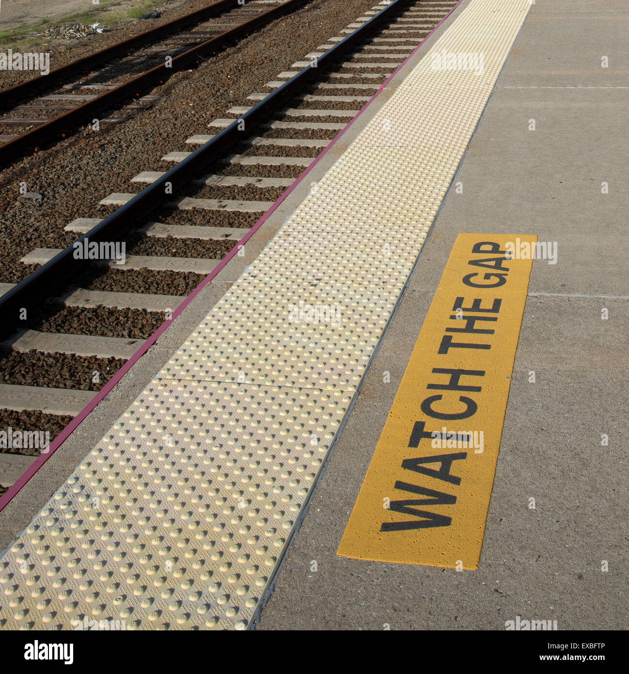 Watch the gap hi-res stock photography and images - Alamy