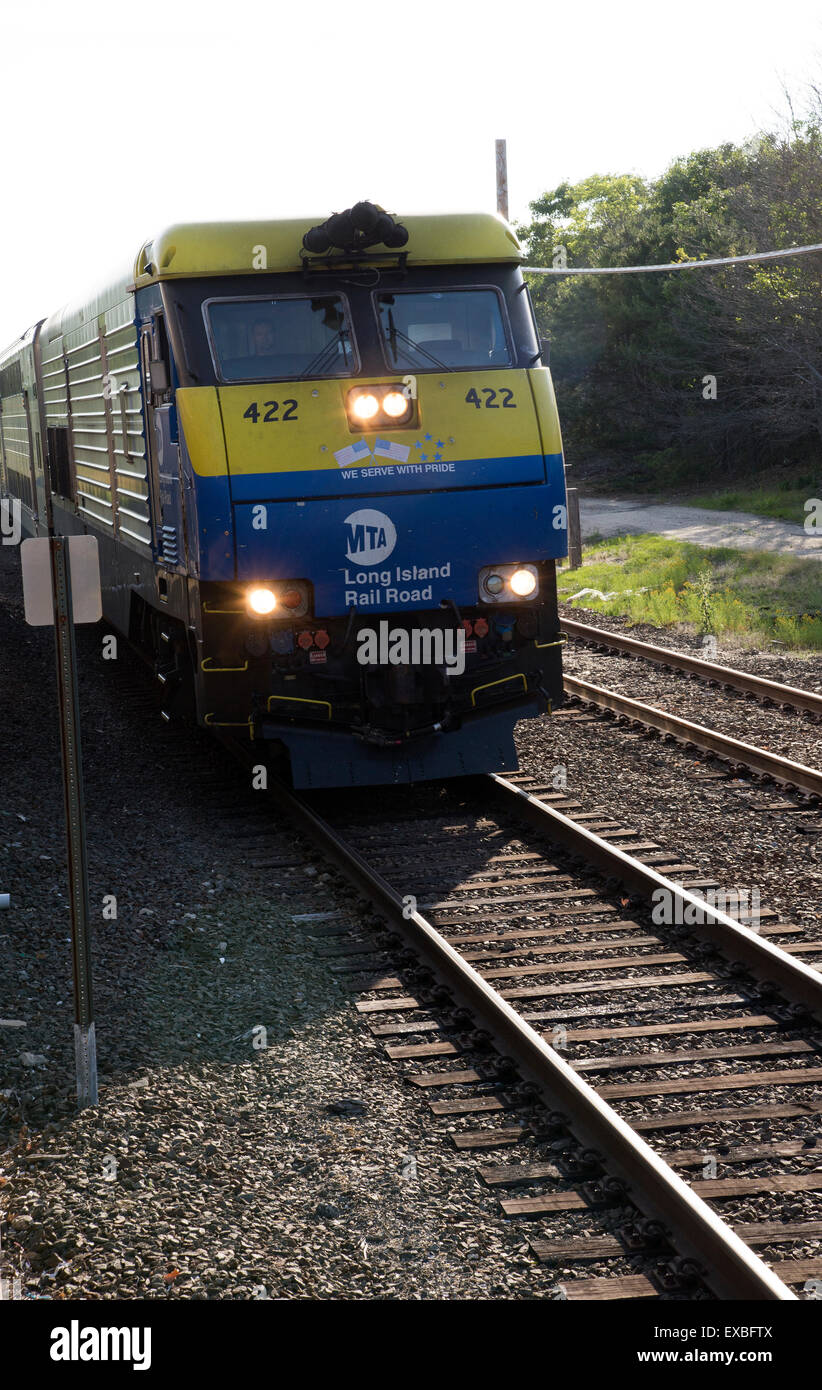 MTA Long Island Railroad locomotive USA Stock Photo - Alamy