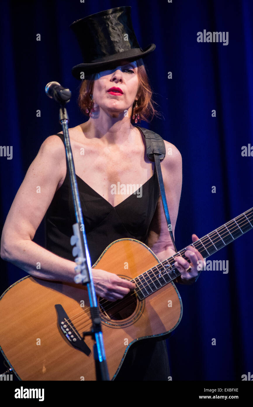 Milan Italy. 10th July 2015. The American singer/songwriter SUZANNE ...