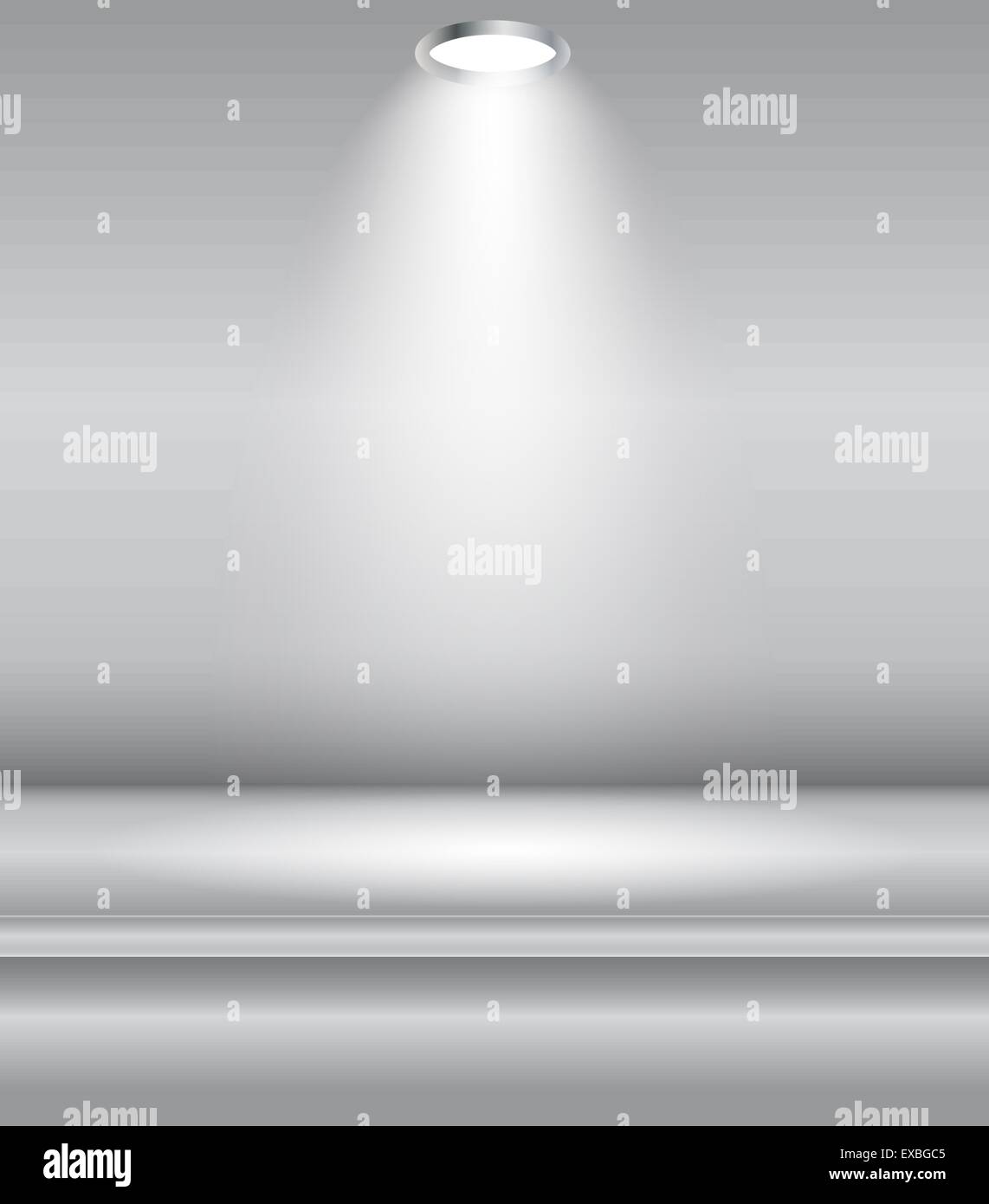 Background with Lighting Lamp. Empty Space for Your Text or Obje Stock ...