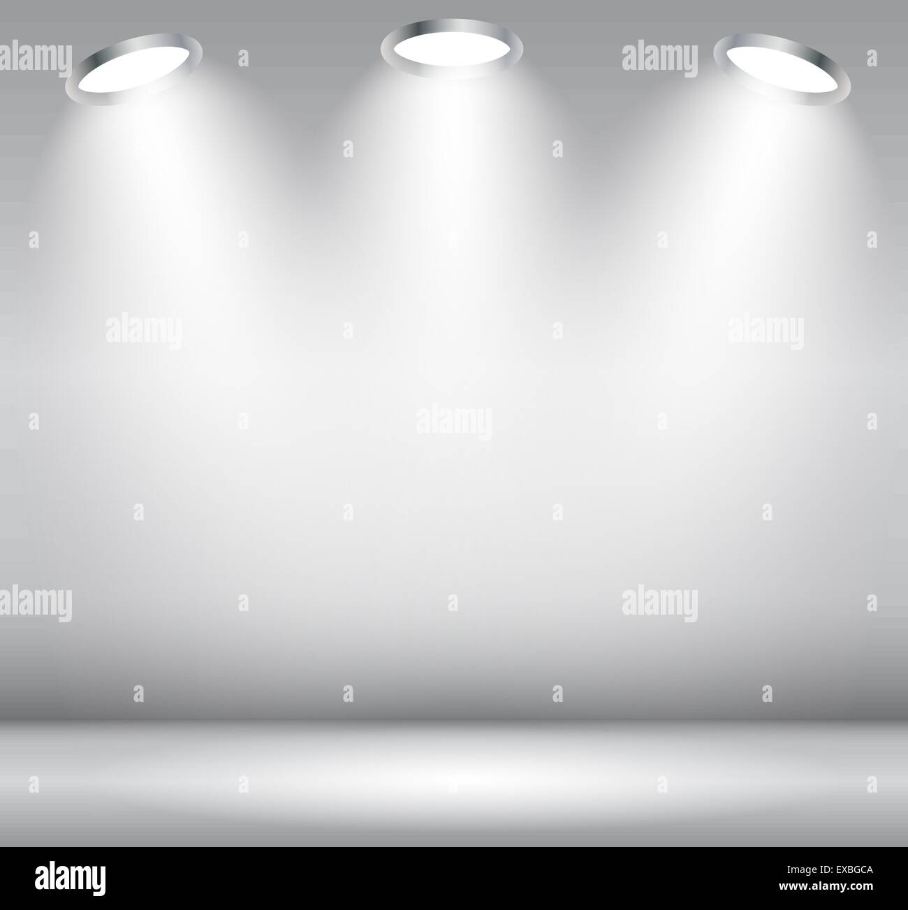 Background with Lighting Lamp. Empty Space for Your Text or Obje Stock ...