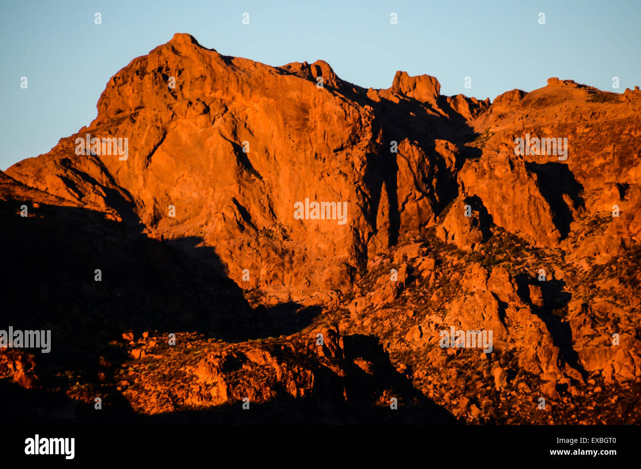 Volcanic Rock Basaltic Formation in Gran Canaria Stock Photo - Alamy