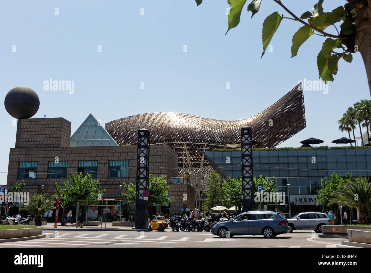 Olympic Fish Barcelona Stock Photo - Alamy