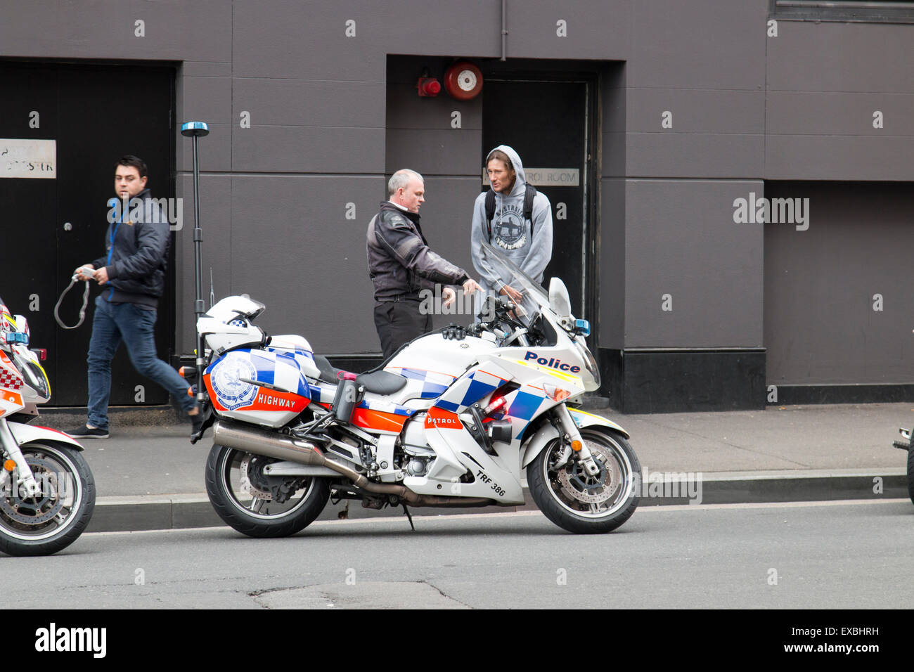 Australian police motorbike High Resolution Stock Photography and ...