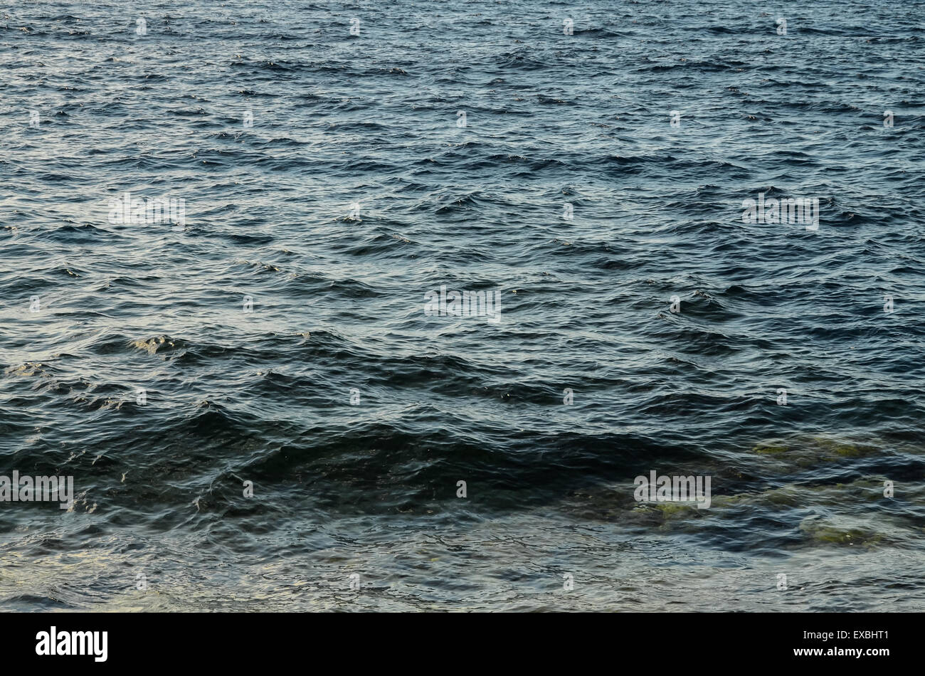 Detailed Texture Of Sea Water Stock Photo - Alamy