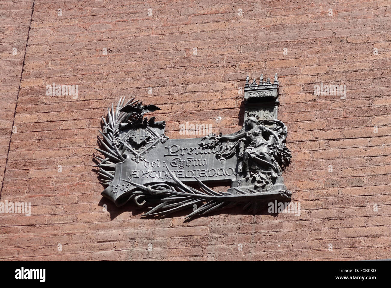 Decorated buildings in Barcelona Stock Photo - Alamy