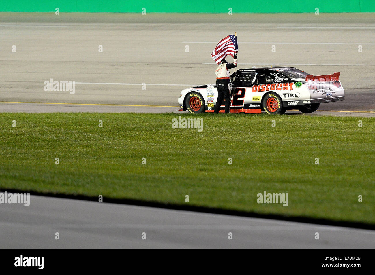 Sparta, KY, USA. 10th Jul, 2015. Sparta, KY - Jul 10, 2015: Brad ...