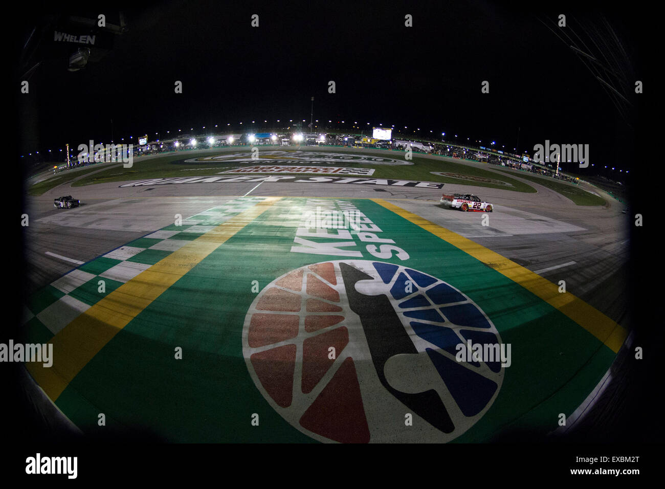 Sparta, KY, USA. 10th July, 2015. Sparta, KY - Jul 10, 2015: Brad ...