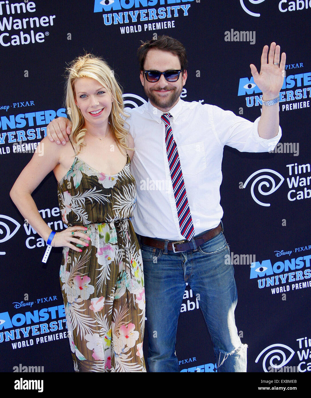 Charlie Day at the Los Angeles Premiere of "Monsters University" held ...
