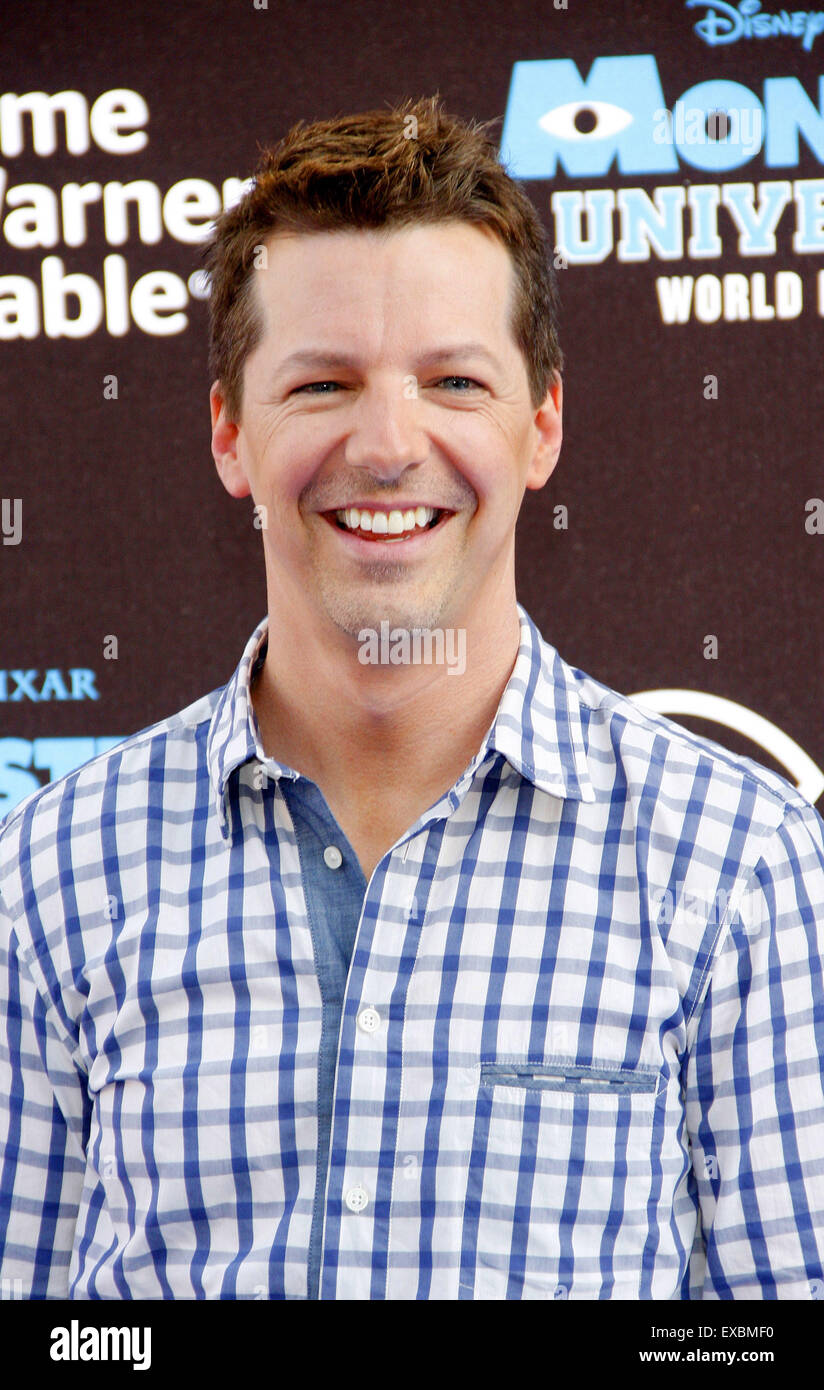 Sean Hayes at the Los Angeles Premiere of "Monsters University" held at ...