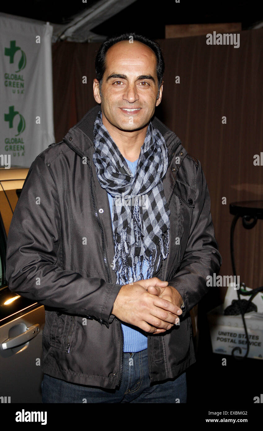 Navid Negahban at the Global Green USA's 10th Annual Pre-Oscar Party ...