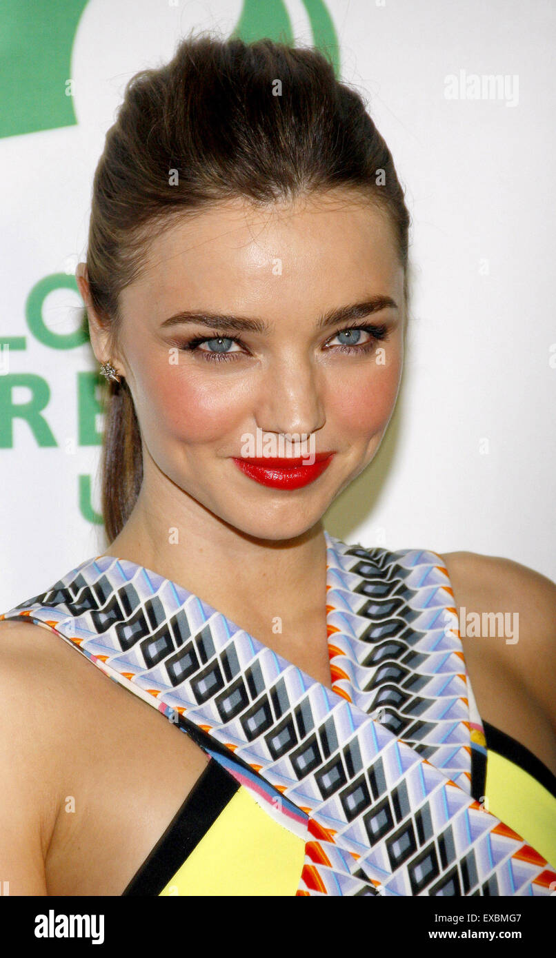 Miranda Kerr at the Global Green USA's 10th Annual Pre-Oscar Party held ...
