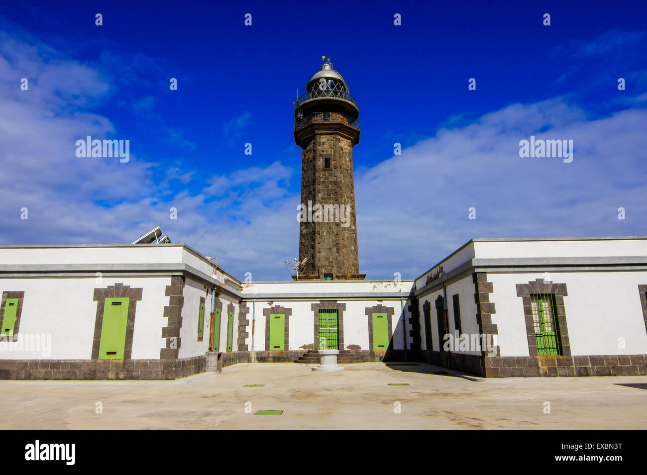 Lighthouse Faro de Orchilla Stock Photo - Alamy