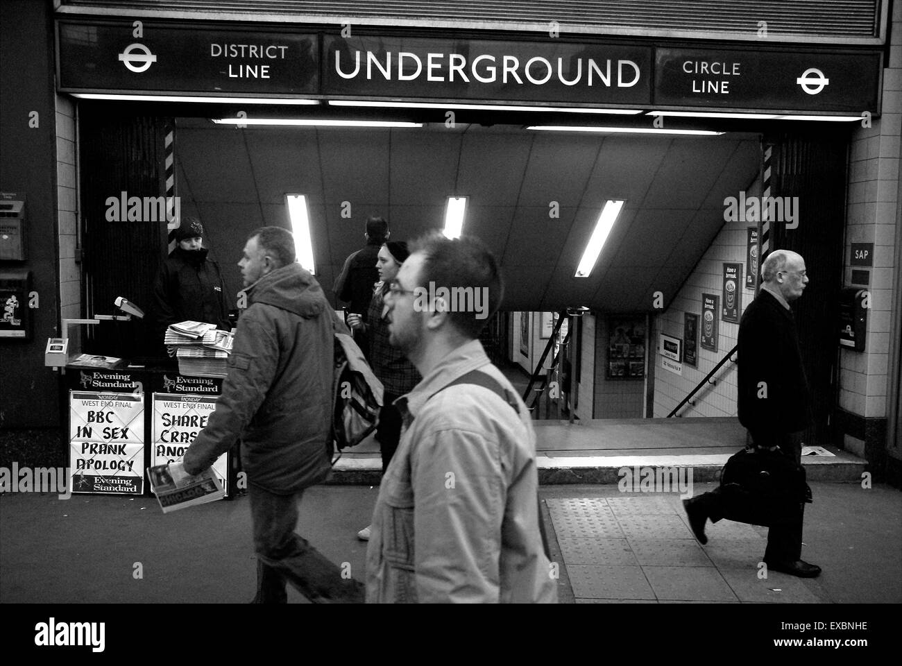 Cannon street station sign Black and White Stock Photos & Images - Alamy