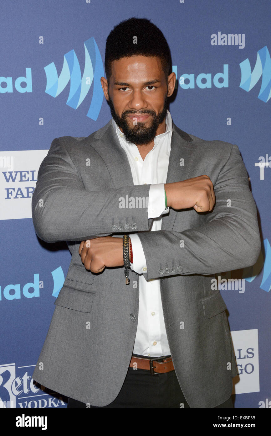 26th Annual GLAAD Media Awards - Arrivals Featuring: Darren Young Where ...