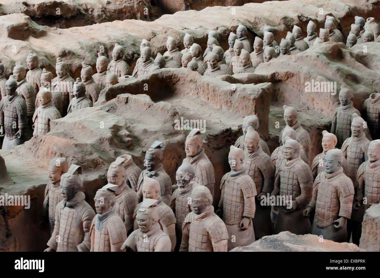 Terracotta Warriors - Xian Stock Photo - Alamy