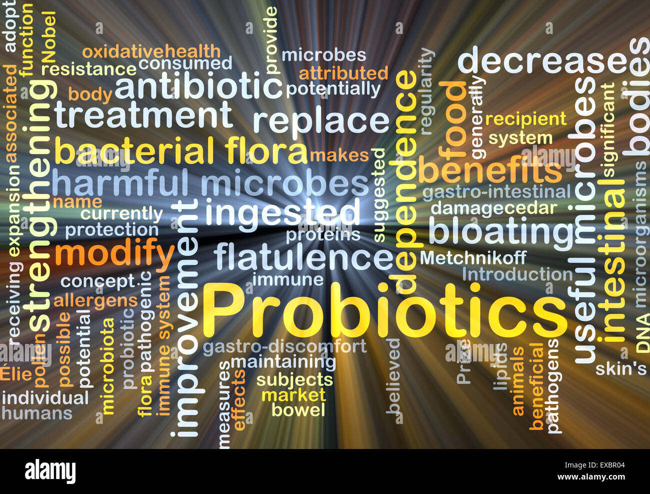 Probiotics word hi-res stock photography and images - Alamy