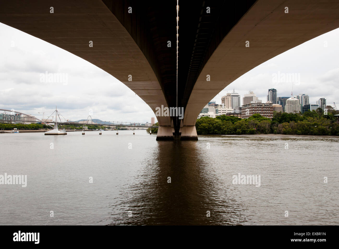 Captain Cook Bridge - Brisbane - Australia Stock Photo - Alamy