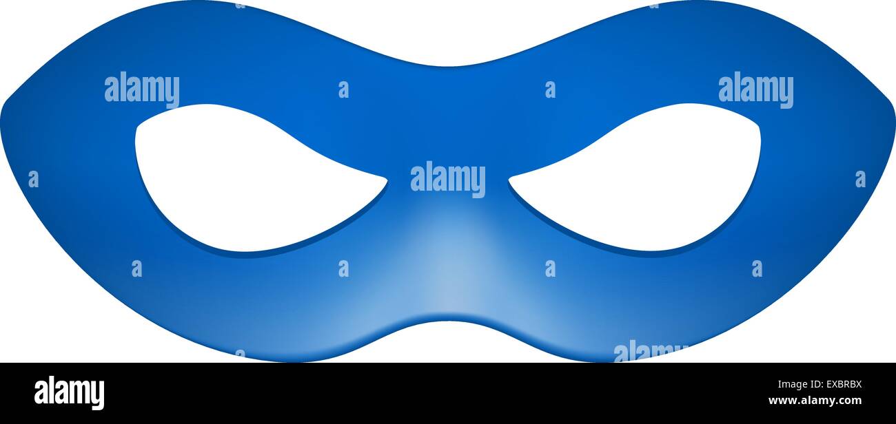 Eye mask in blue design Stock Vector Image & Art - Alamy