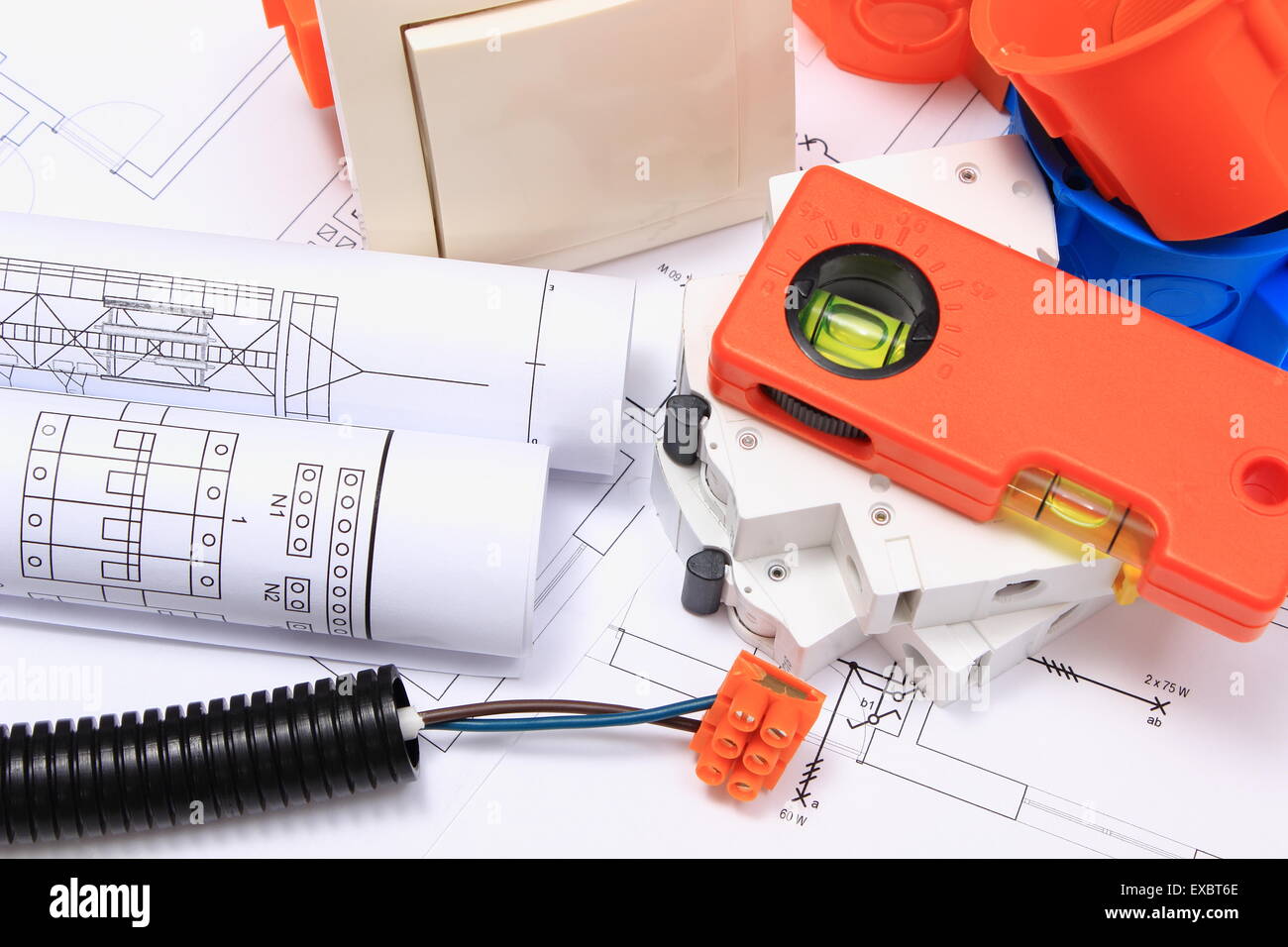 Components for use in electrical installations and electrical diagrams ...