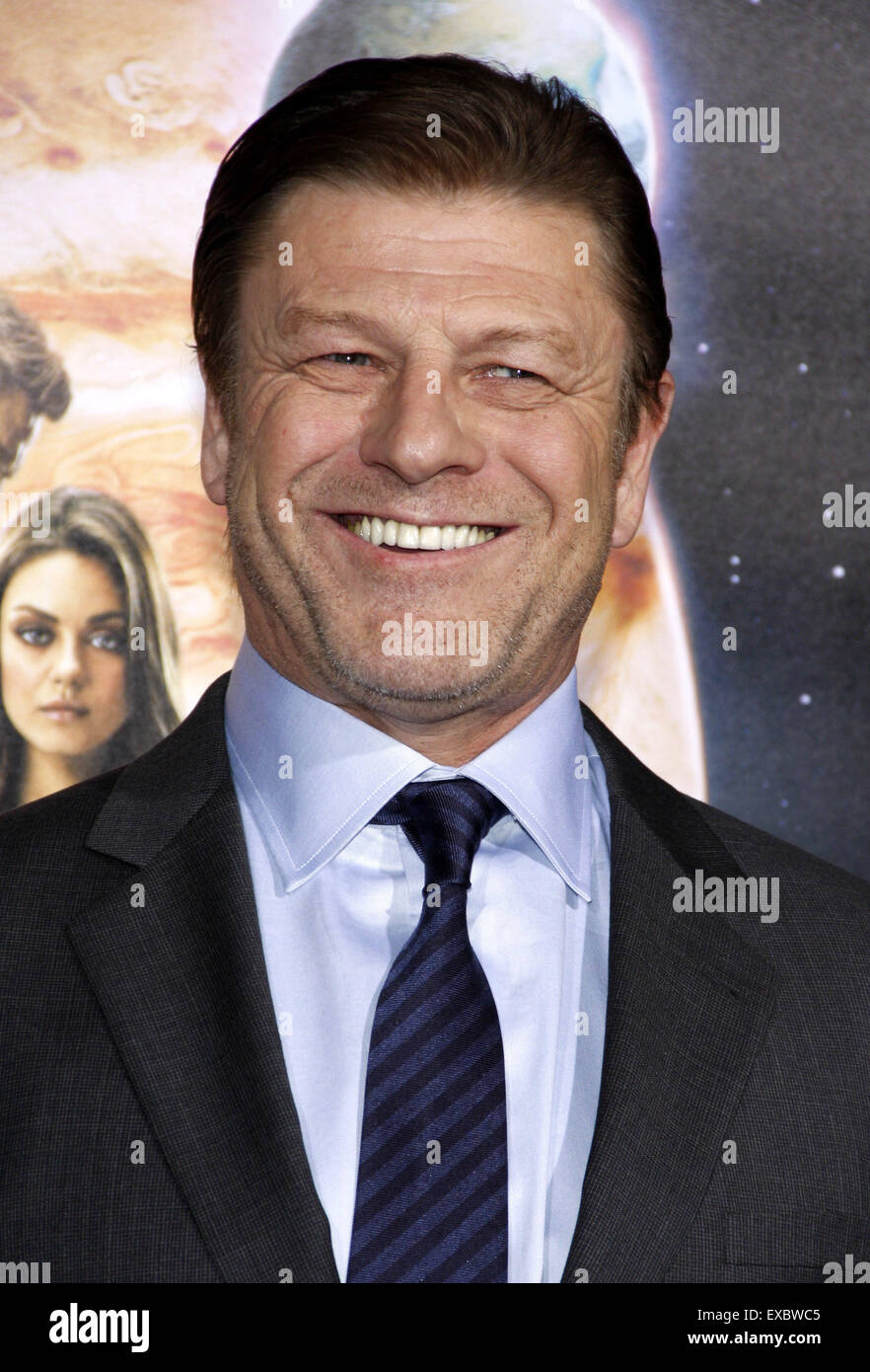 Sean Bean at the Los Angeles premiere of 'Jupiter Ascending' held at ...