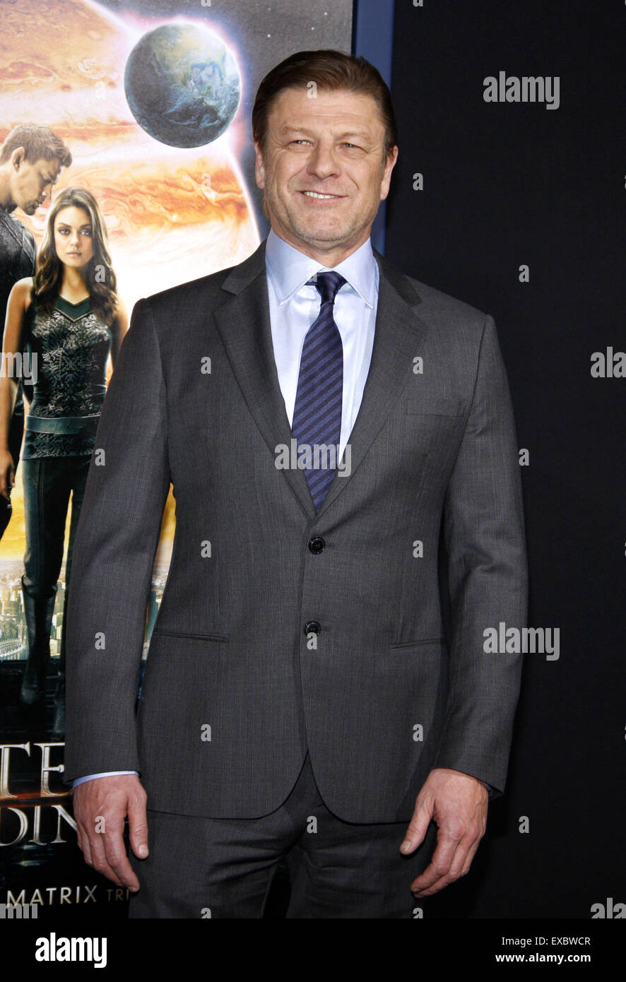Sean Bean at the Los Angeles premiere of 'Jupiter Ascending' held at ...