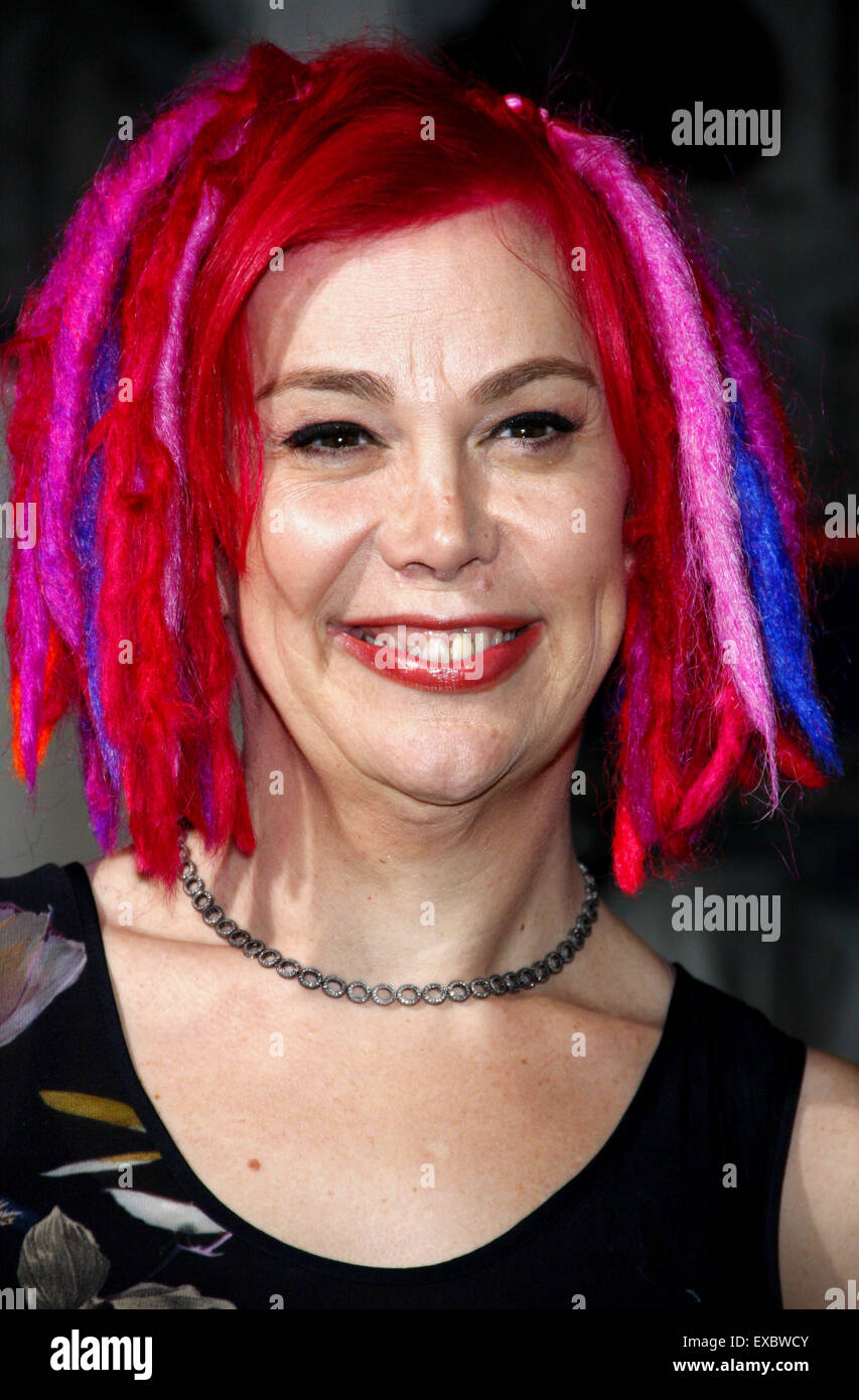 Lana Wachowski at the Los Angeles premiere of 'Jupiter Ascending' held ...