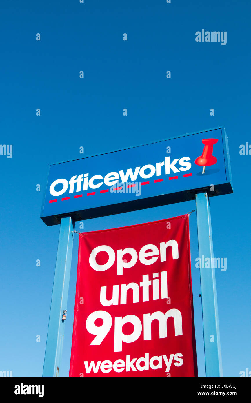 Officeworks australia hi-res stock photography and images - Alamy