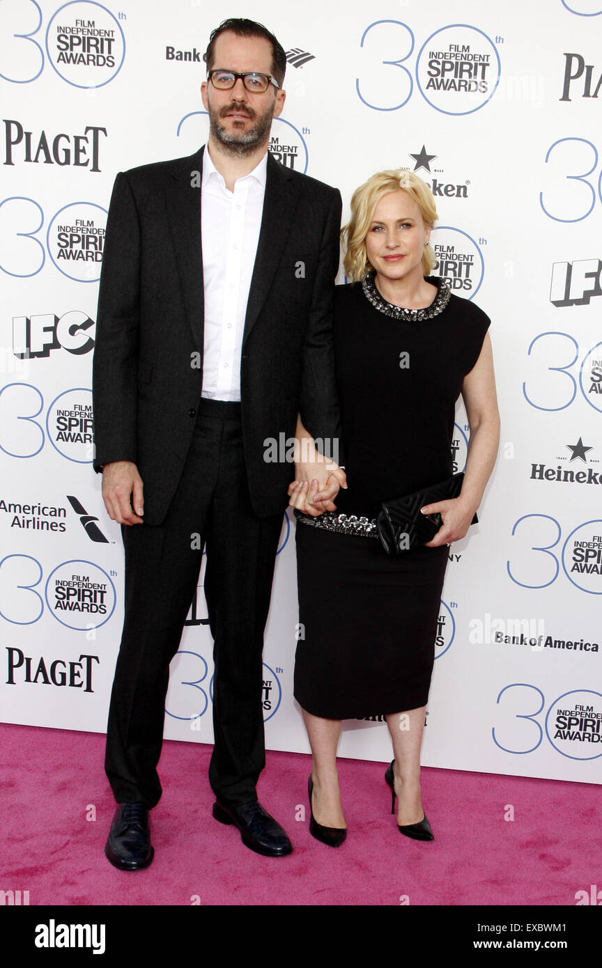 Patricia Arquette and Eric White at the 2015 Film Independent Spirit ...