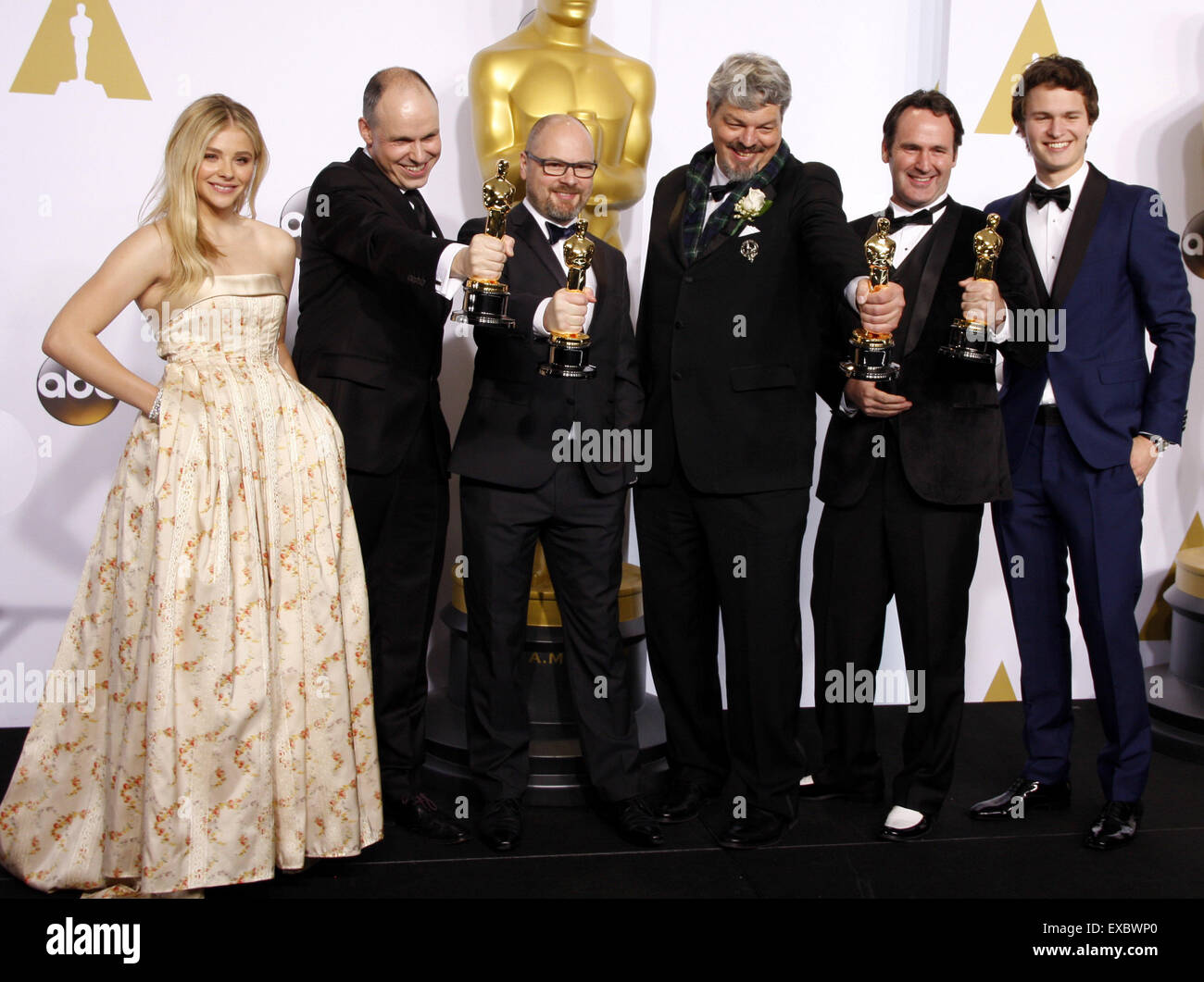 Chloe Grace Moretz, Paul Franklin, Andrew Lockley, Ian Hunter and Scott ...