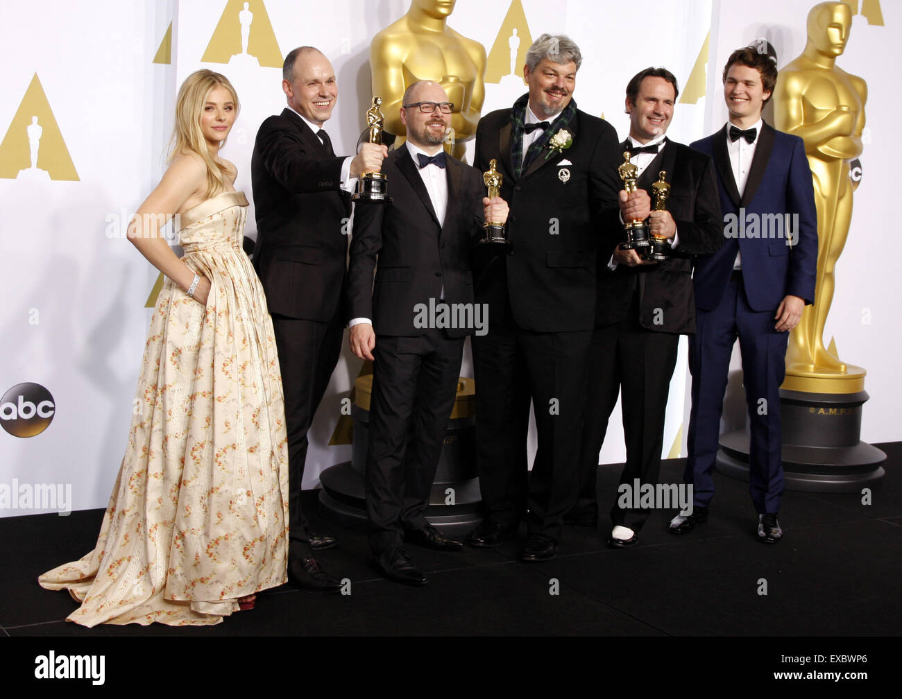 Chloe Grace Moretz, Paul Franklin, Andrew Lockley, Ian Hunter and Scott ...