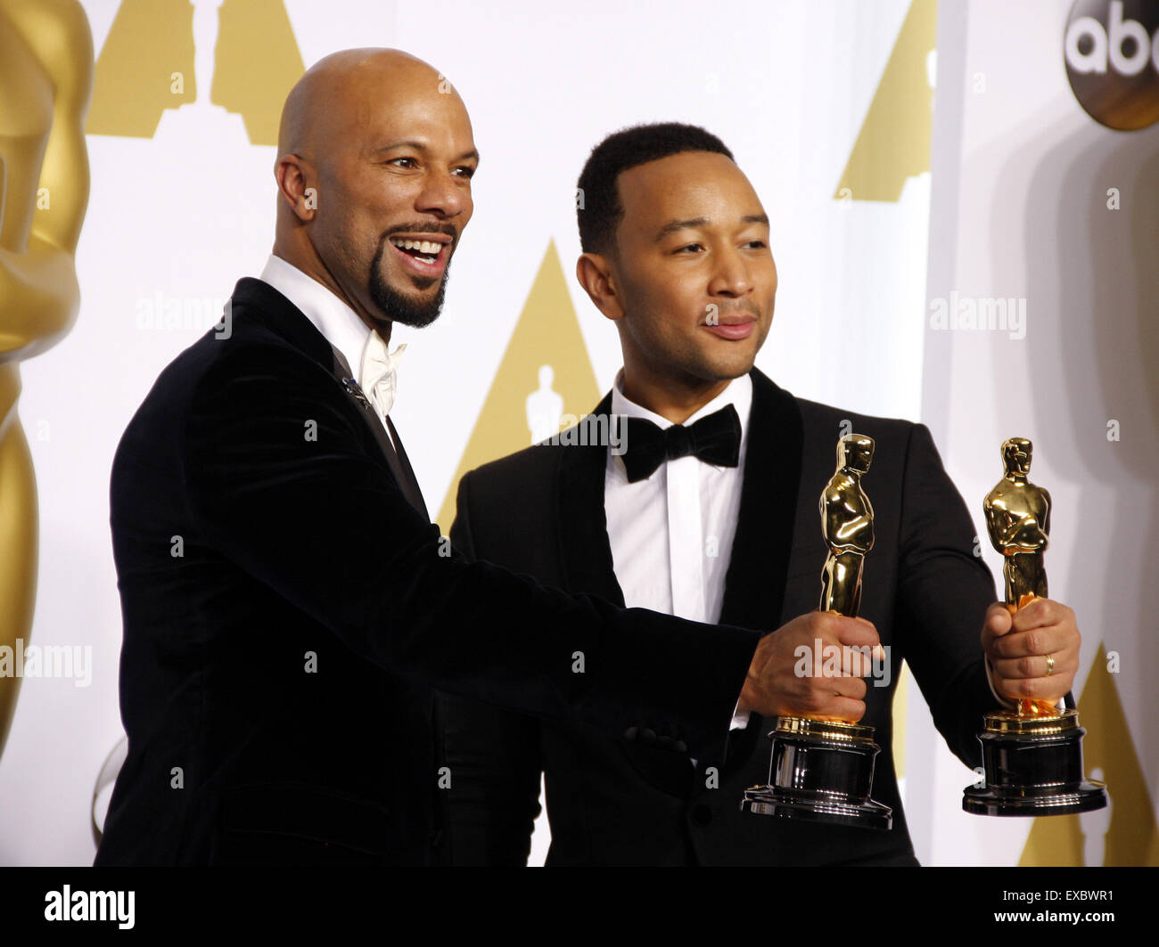Common and John Legend at the 87th Annual Academy Awards - Press Room ...