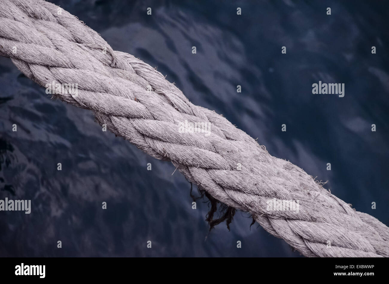 Old Vintage Naval Rope Stock Photo - Alamy