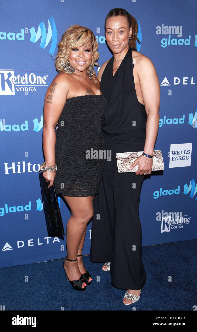 The 26th Annual GLAAD Media Awards held at the Waldorf Astoria Hotel - Arrivals. Featuring ...