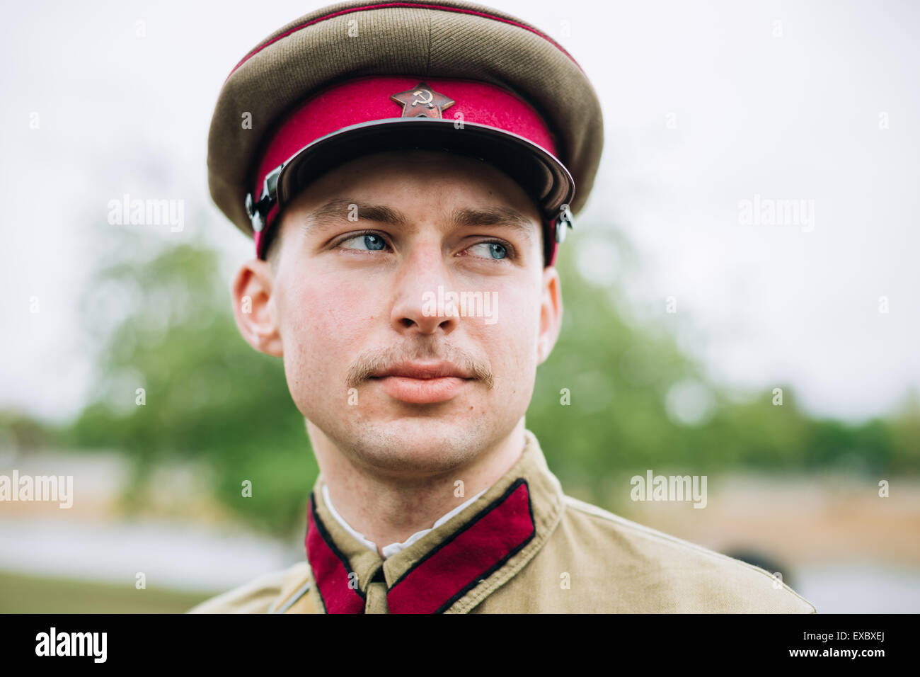Portrait Young Soviet Soldier Ww2 High Resolution Stock Photography and ...