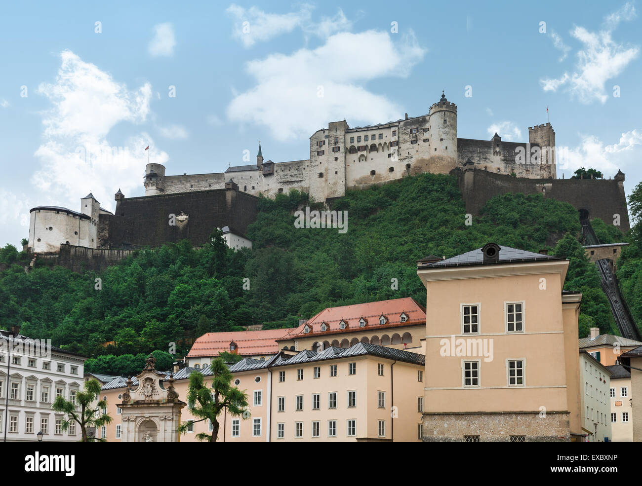Castle on the mountain top hi-res stock photography and images - Alamy