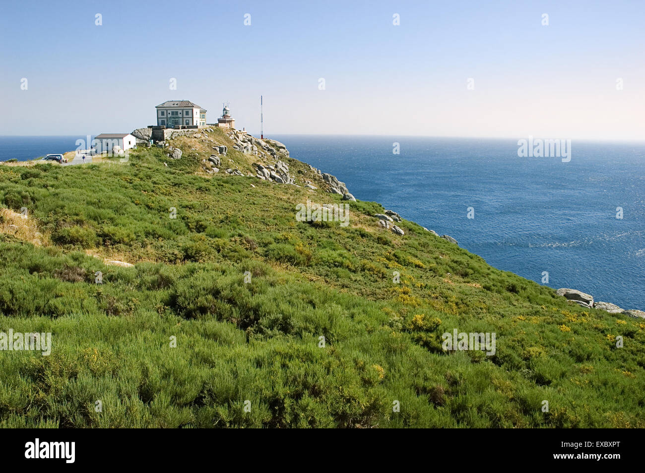 Cape finisterre lighthouse way hi-res stock photography and images - Alamy