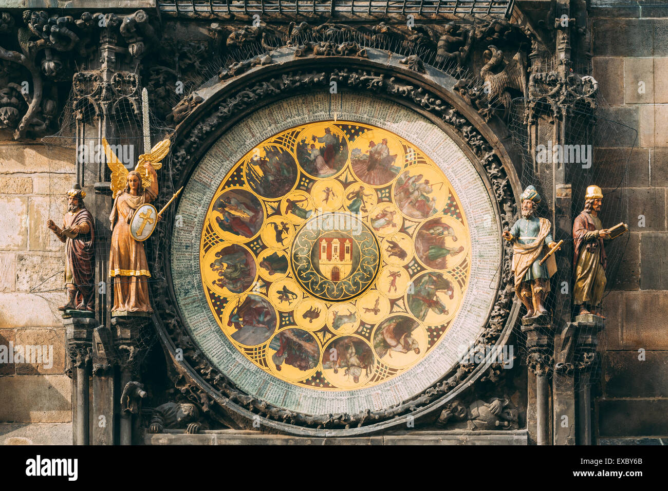 World Famous Astronomical Clock High Resolution Stock Photography and ...