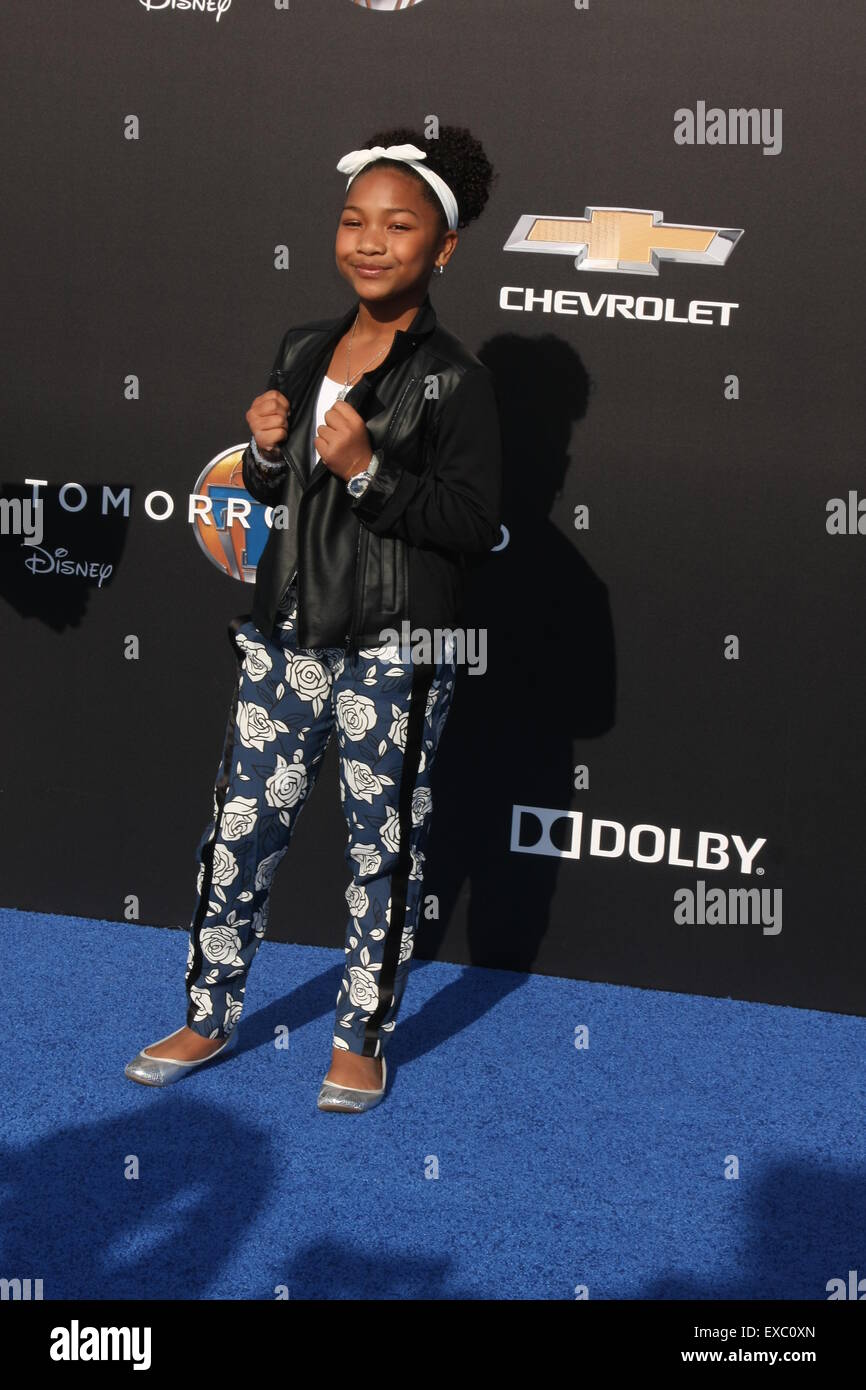 Tomorrowland Premiere Featuring: Lala DeLeon Hayes Where: Lake Buena ...