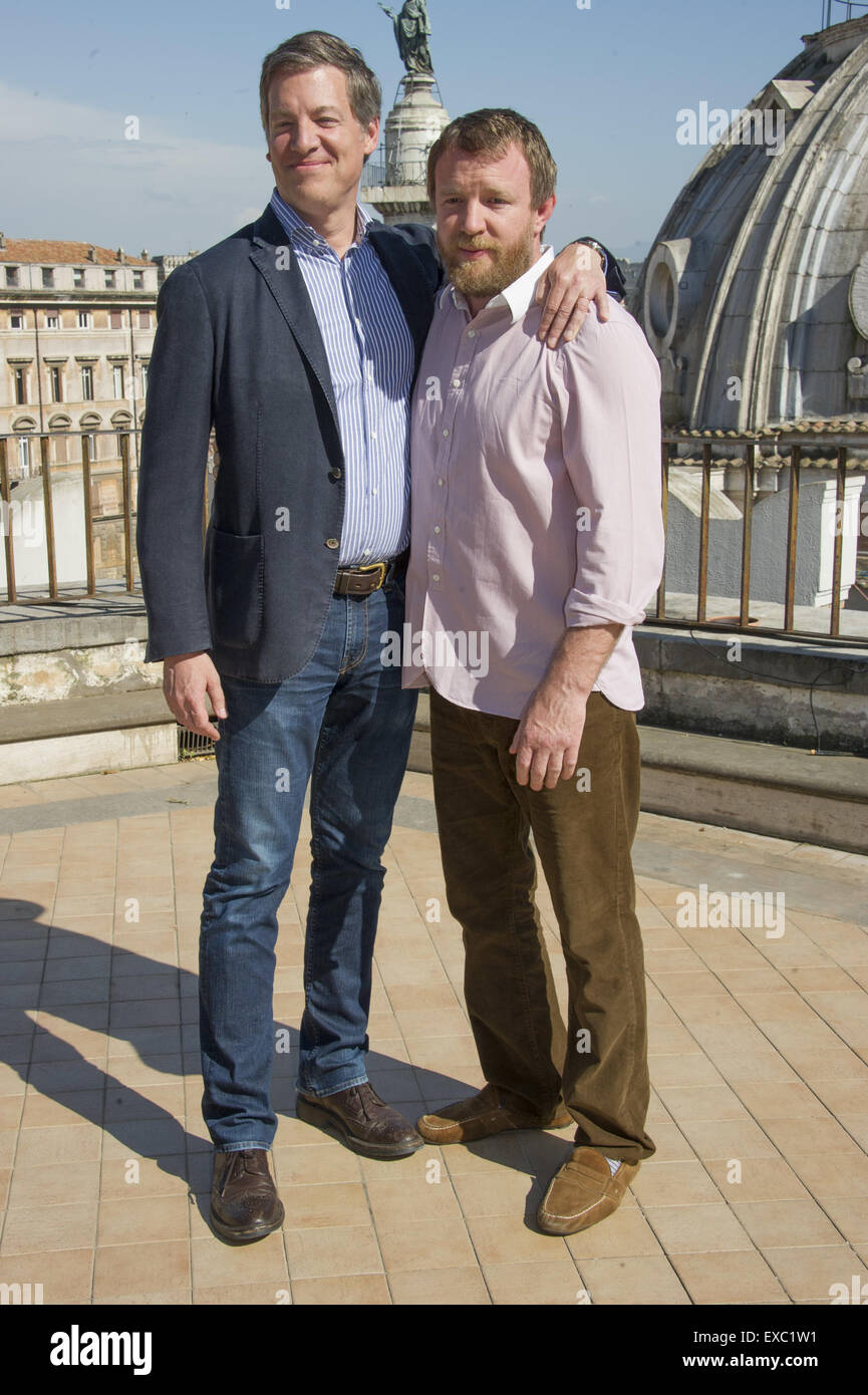 Rome photo call of 'The Man from U.N.C.L.E.' Featuring: Guy Ritchie ...