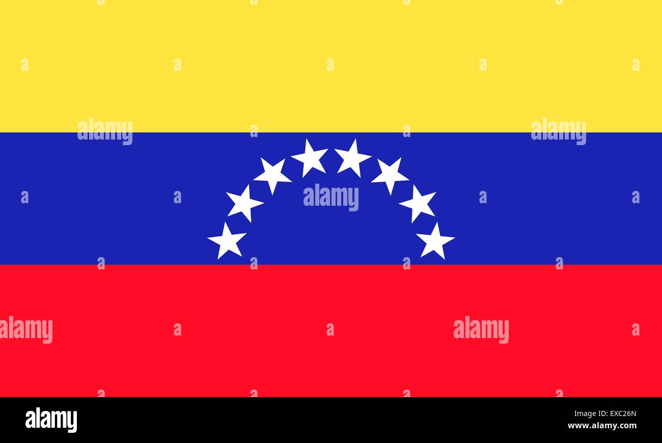 Venezuela country flag Stock Vector Images - Alamy